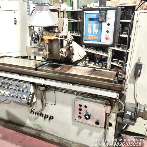 RACK MILLING MACHINE with PLC, KNAPP - UZFM - Laxmi Metal & Machines ...