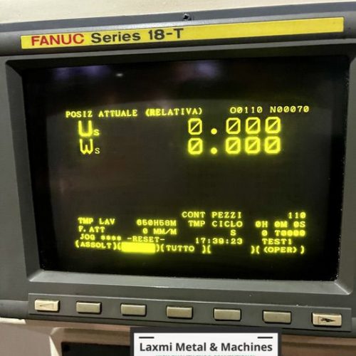 TWIN SPINDLE CNC LATHE, OKUMA and HOWA - 2SP / 35HG with FANUC 18T ...