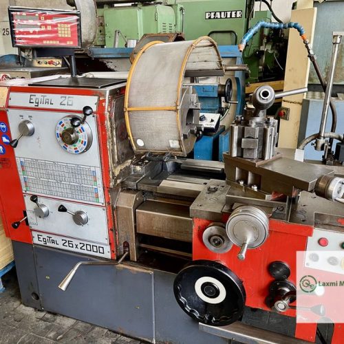 LATHE MACHINE, EGITAL - E 26 X 2000 - Laxmi Metal & Machines, Rohtak