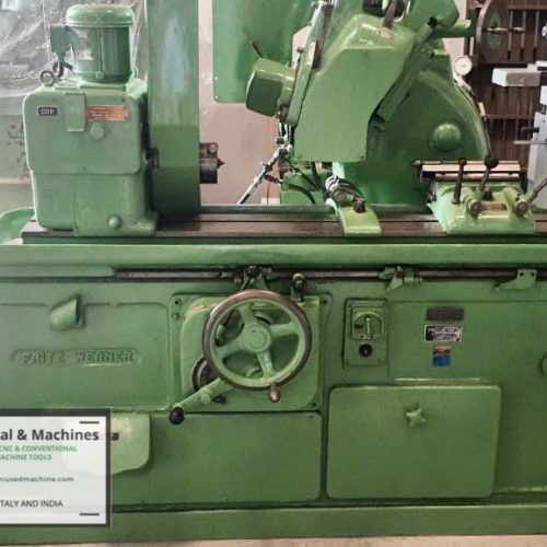 SPLINE SHAFT GRINDER, FRITZ WERNER - Laxmi Metal & Machines, Rohtak