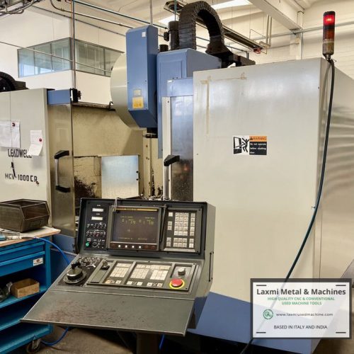 VERTICAL MACHINING CENTER, LEADWELL – MCV 1000CR - Laxmi Metal ...