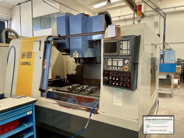 VERTICAL MACHINING CENTER, LEADWELL - MV1000 - Laxmi Metal & Machines ...