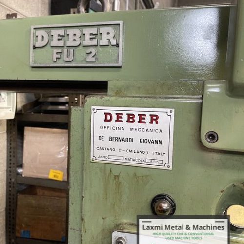 UNIVERSAL MILLING MACHINE, DEBER - FU2 - Laxmi Metal & Machines, Rohtak
