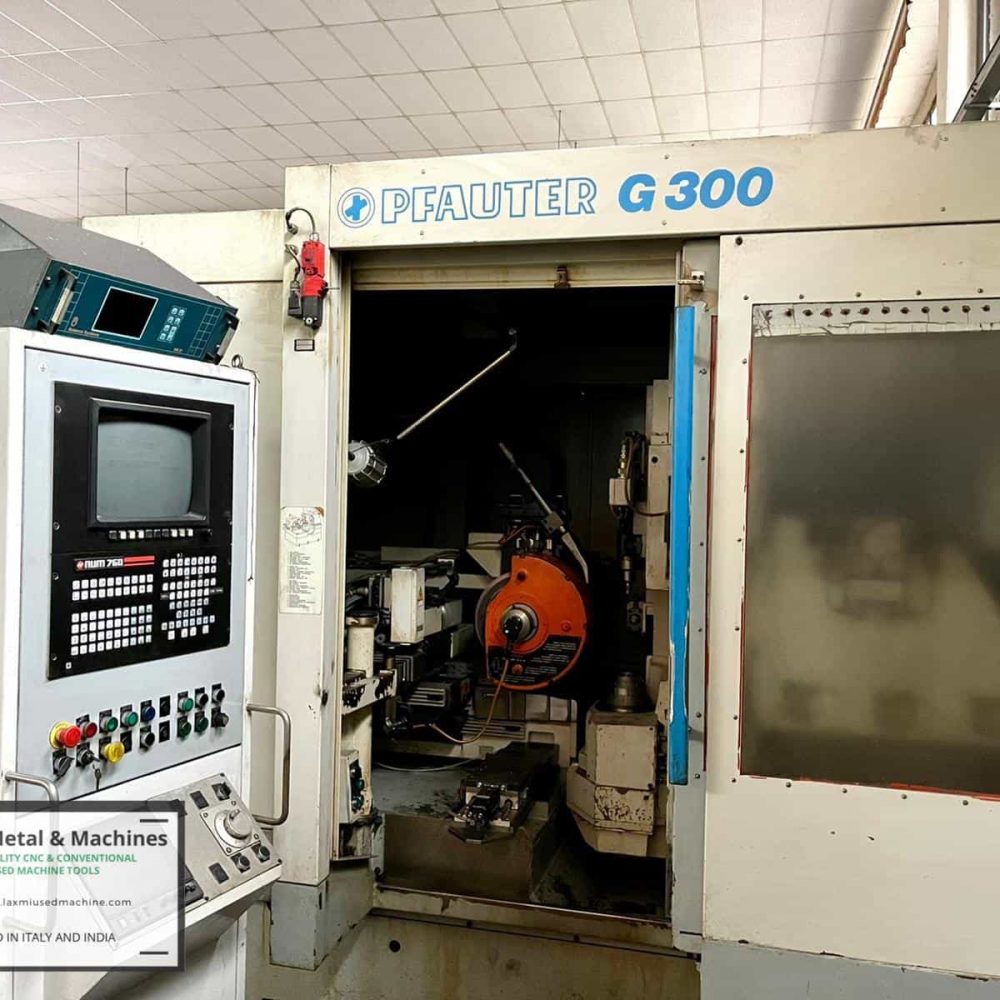 8 AXIS CNC GEAR GRINDER, MIKRON PFAUTER - G300 - Laxmi Metal & Machines ...