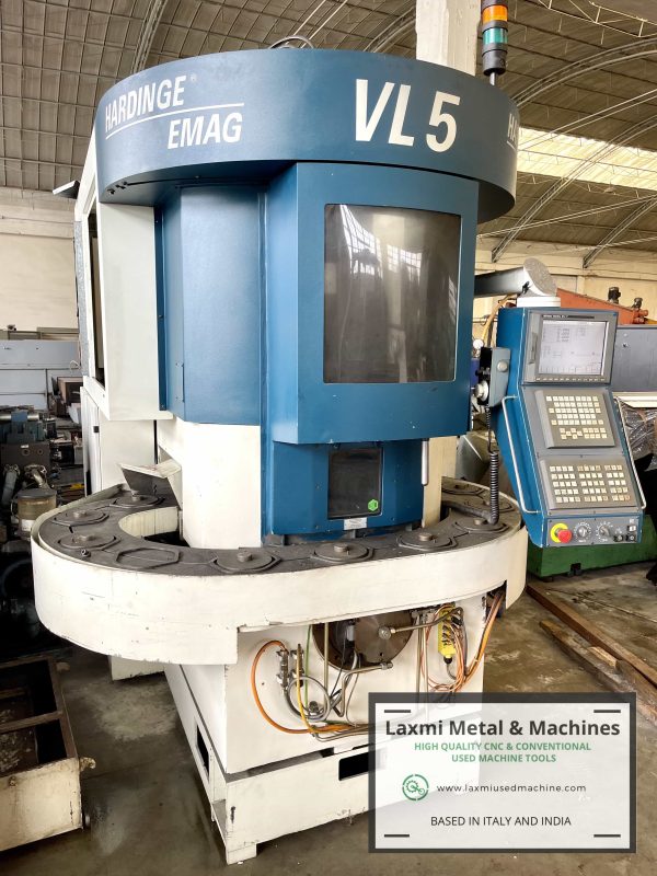 4 AXIS CNC VERTICAL TURNING CENTER, EMAG - VL5 - Laxmi Metal & Machines ...