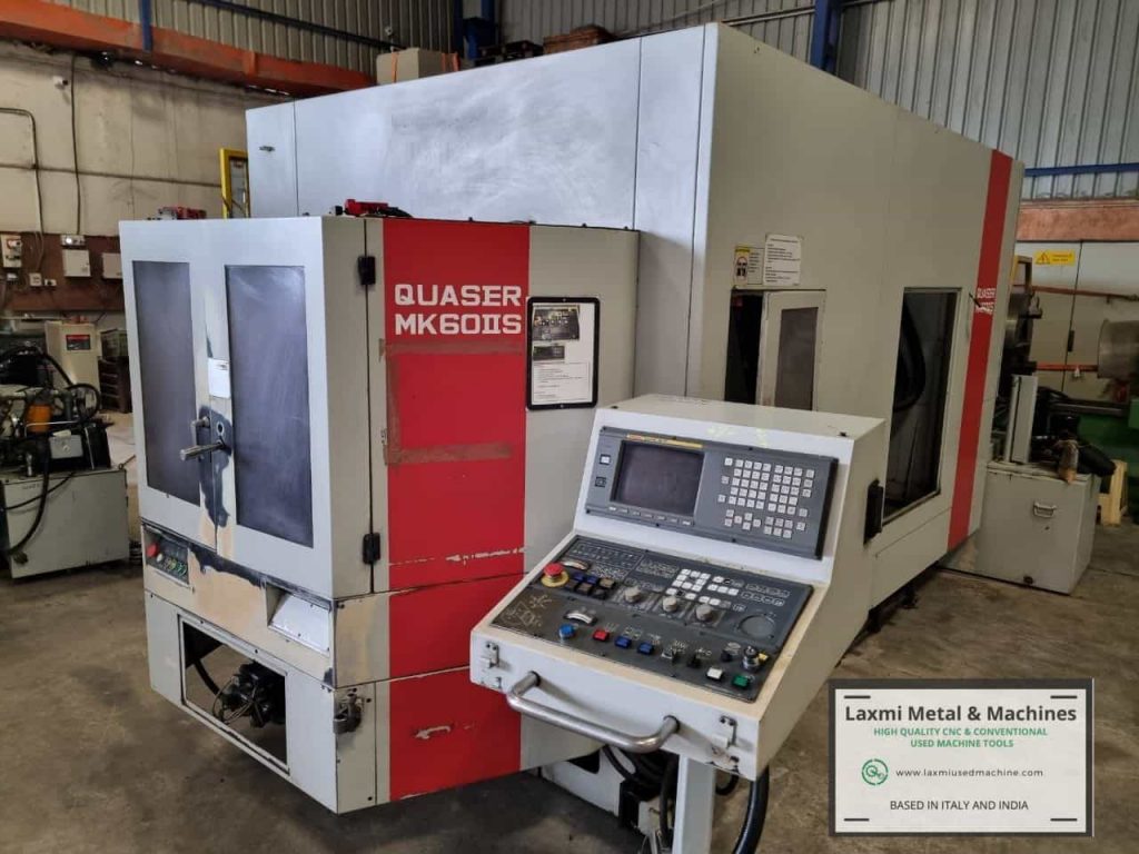 VERTICAL MACHINING CENTER, QUASER - MK60IIS - Laxmi Metal & Machines ...
