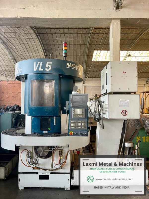 4 AXIS CNC VERTICAL TURNING CENTER, EMAG - VL5 - Laxmi Metal & Machines ...