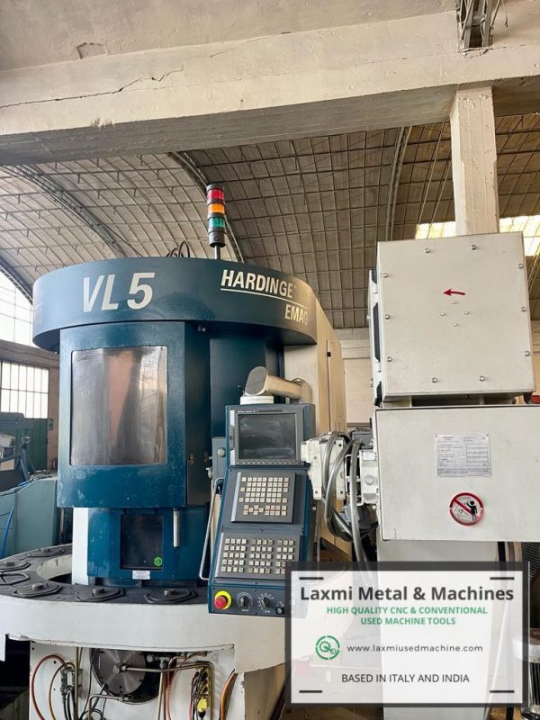 4 AXIS CNC VERTICAL TURNING CENTER, EMAG - VL5 - Laxmi Metal & Machines ...
