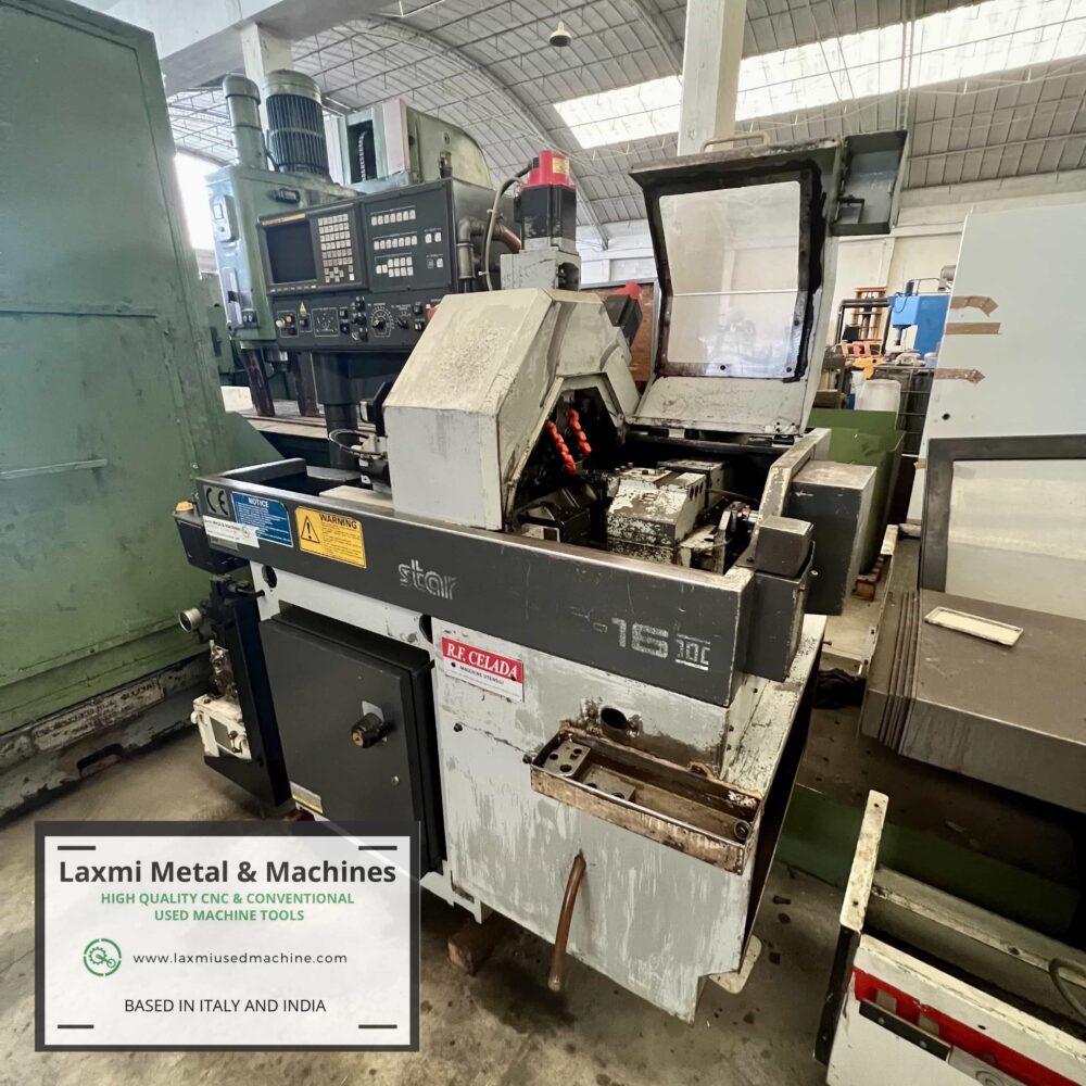 5 AXIS - SWISS TYPE CNC AUTOMATIC LATHE, STAR - 16 RNC II - Laxmi Metal & Machines, Rohtak