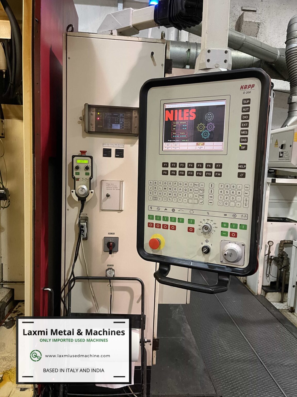 7 AXIS CNC GEAR & PROFILE GRINDER, NILES - ZP12 - Laxmi Metal ...