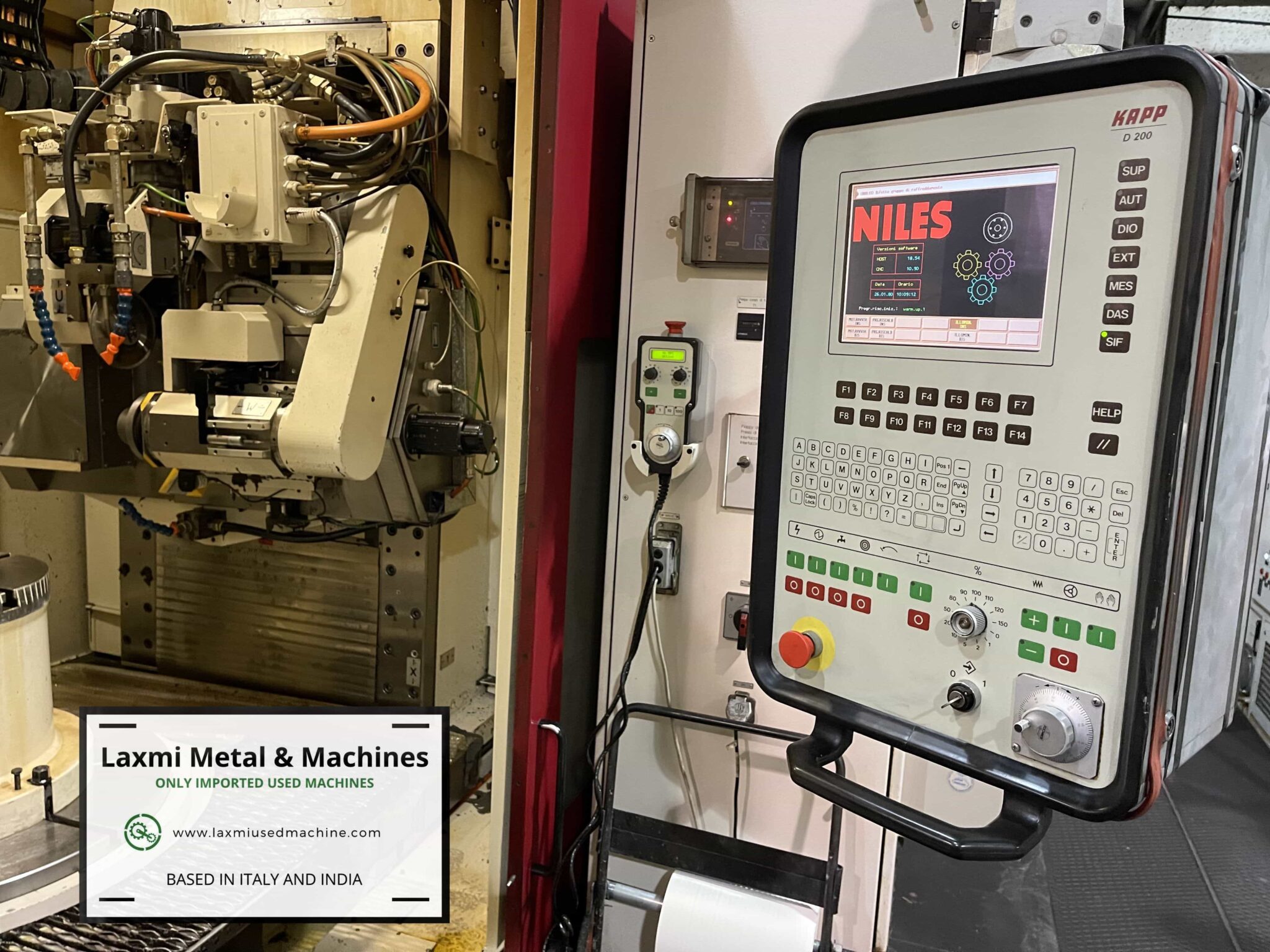 7 AXIS CNC GEAR & PROFILE GRINDER, NILES - ZP12 - Laxmi Metal ...