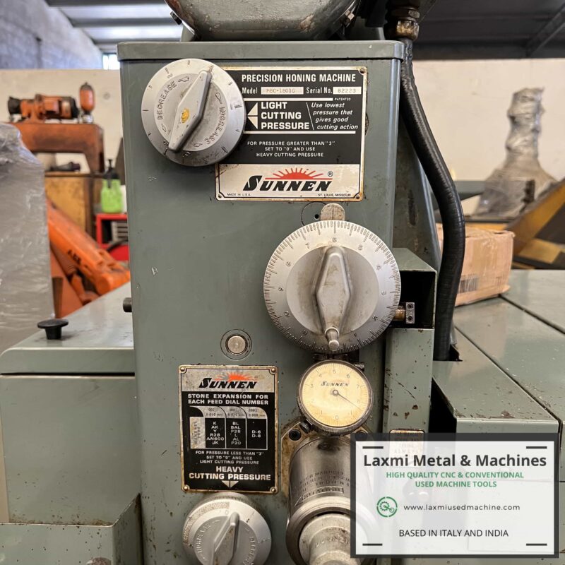 HONING MACHINE, SUNNEN - MBC 1801G - Laxmi Metal & Machines, Rohtak