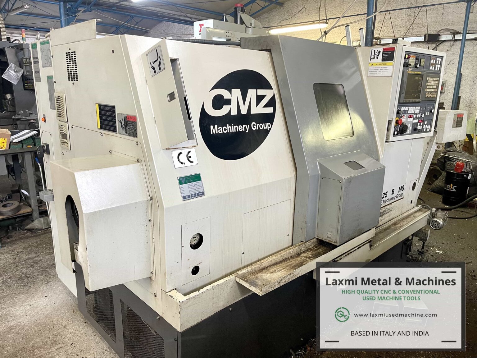 4 AXIS CNC LATHE, CMZ - TL 25 BMS - Laxmi Metal & Machines, Rohtak