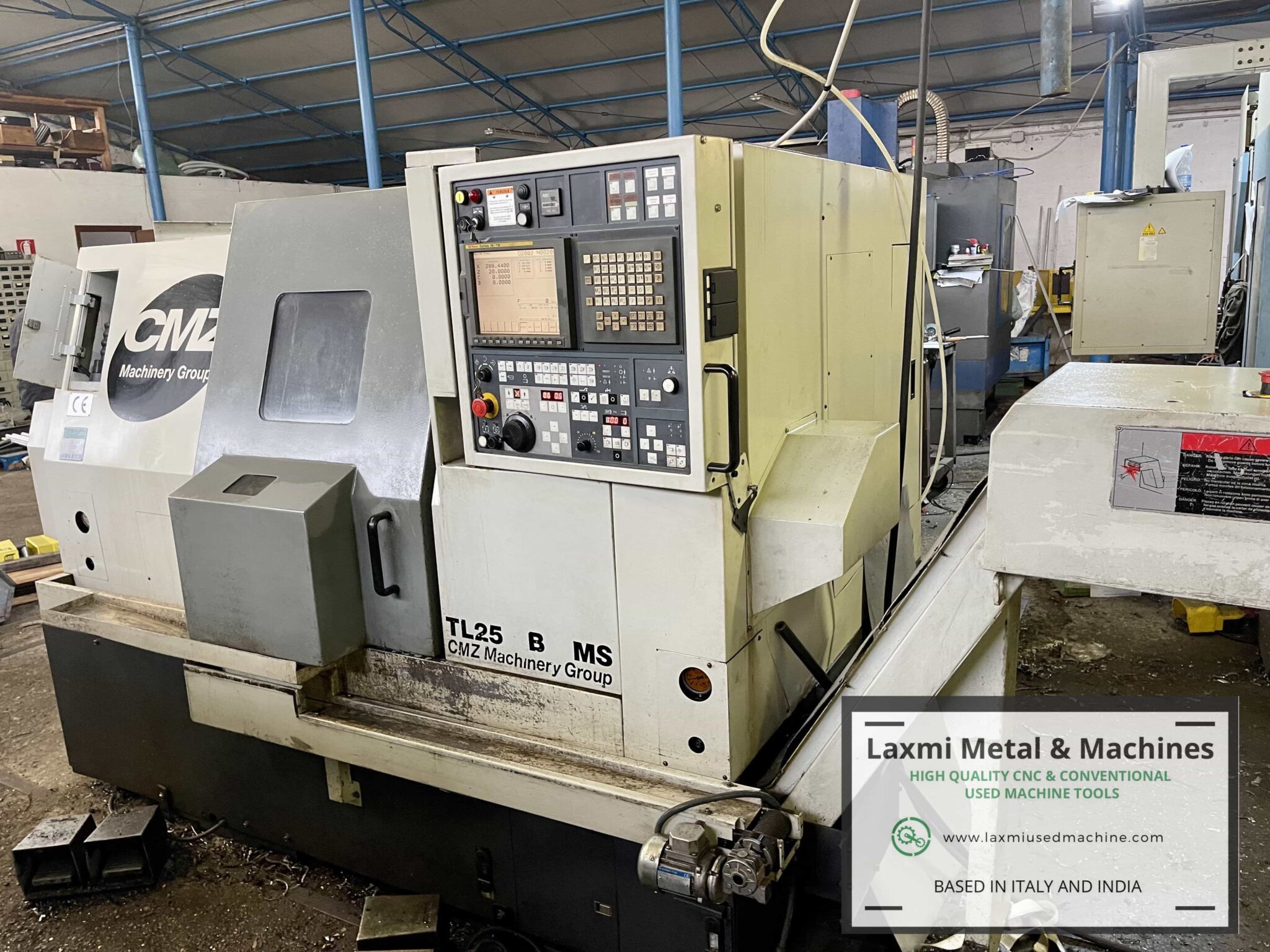 4 AXIS CNC LATHE, CMZ - TL 25 BMS - Laxmi Metal & Machines, Rohtak