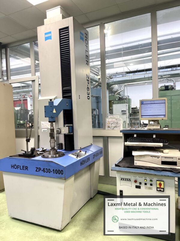 CNC GEAR TESTER, HOFLER - ZP 630 - Laxmi Metal & Machines, Rohtak