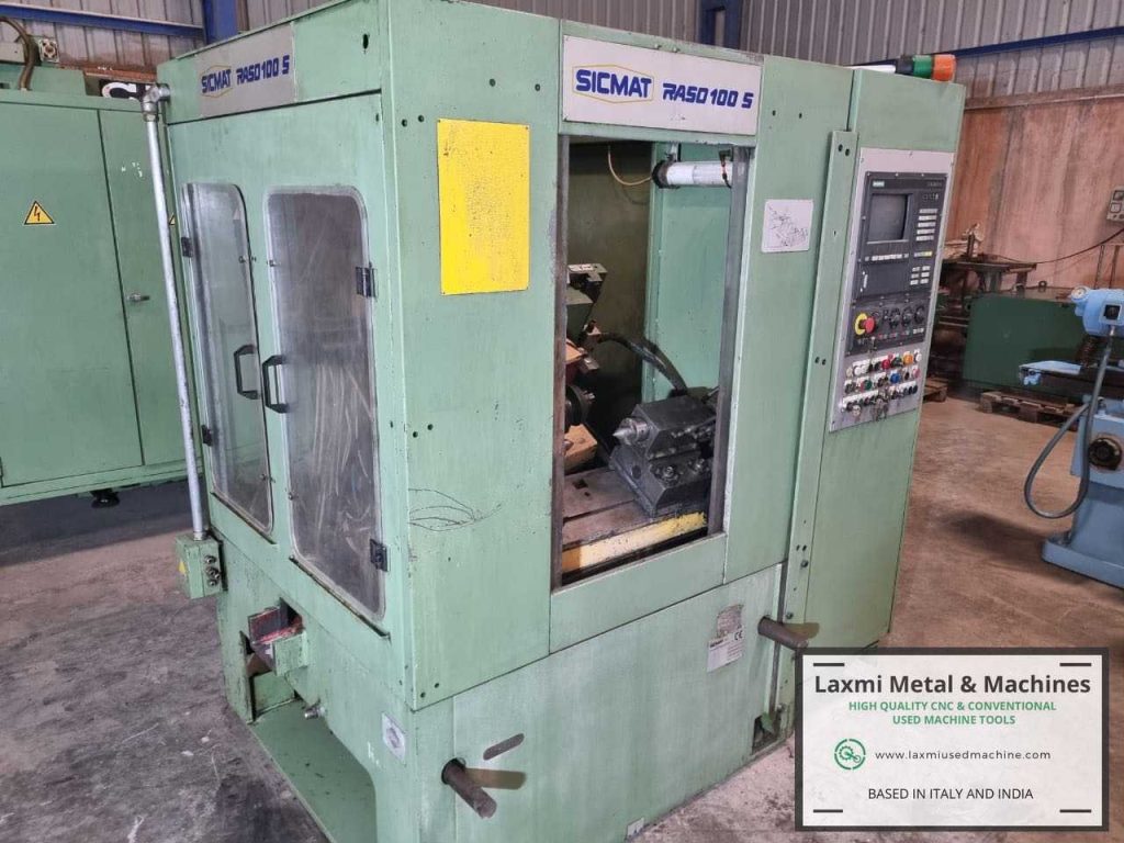 4 AXIS CNC GEAR SHAVING, SICMAT - RASO 100S (Same as 200S) - Laxmi ...