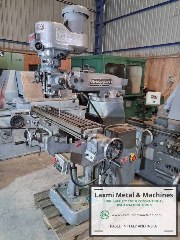 MNTR MILLING MACHINE, BRIDGEPORT - TEXTRON - Laxmi Metal & Machines, Rohtak