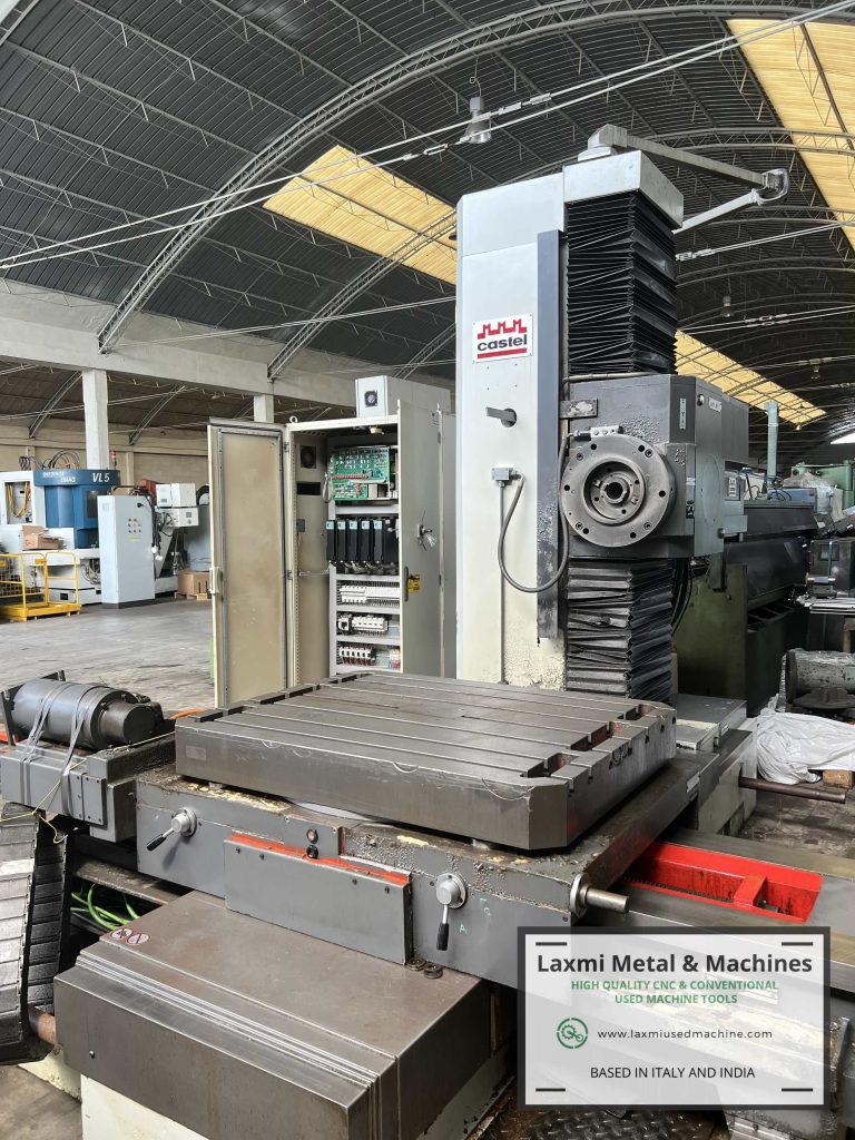 6-AXIS CNC HORIZONTAL BORING MACHINE, CASTEL - 2 - Laxmi Metal ...