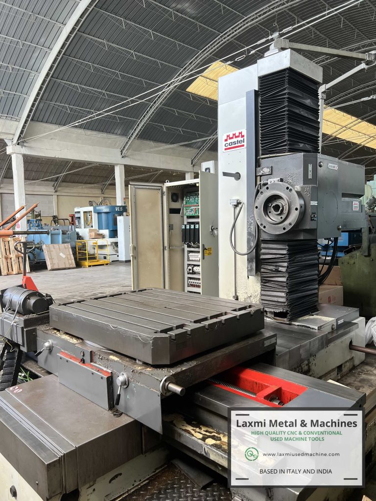 6-AXIS CNC HORIZONTAL BORING MACHINE, CASTEL - 2 - Laxmi Metal ...