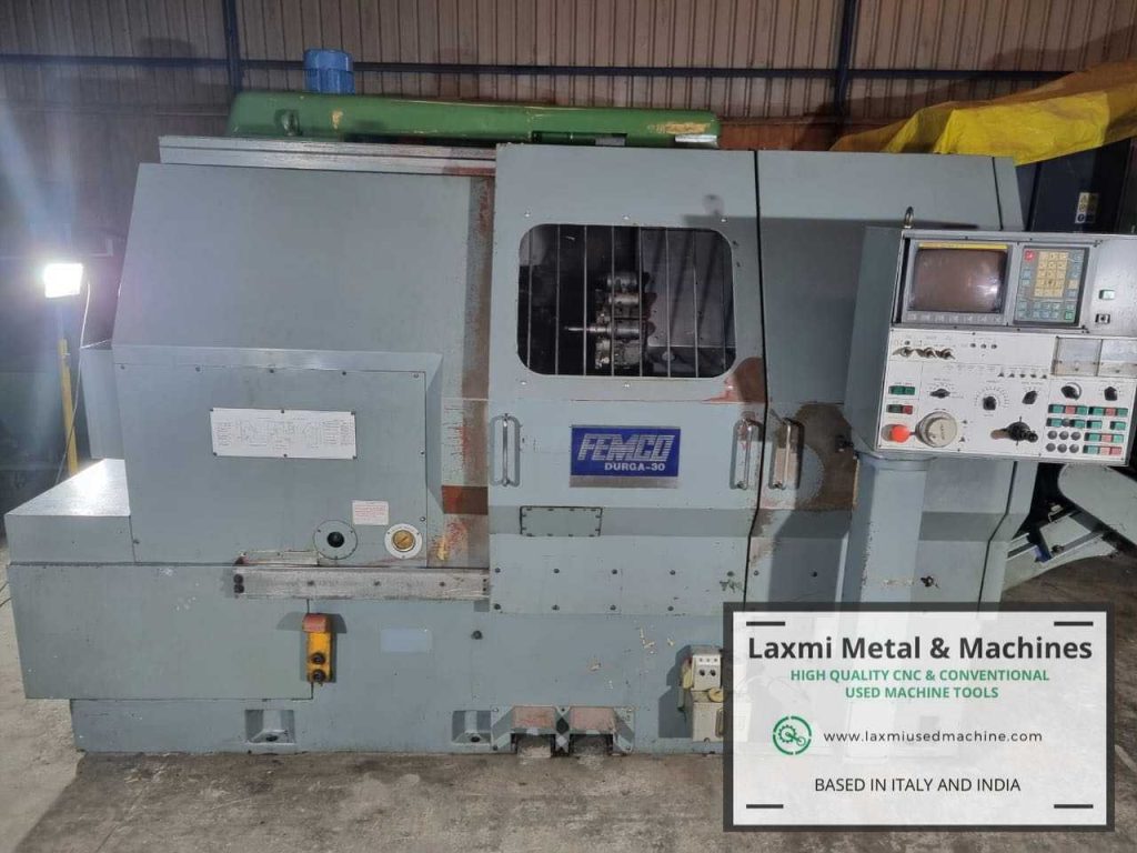 CNC LATHE, FEMCO (Taywan) - DURGA 30 - Laxmi Metal & Machines, Rohtak