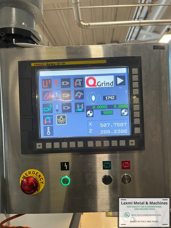 3-AXIS CNC CYLINDRICAL GRINDER, JONES SHIPMAN - Q-GRIND U1000 - Laxmi ...