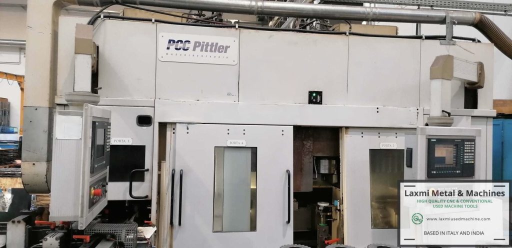 TWIN SPINDLE CNC LATHE, PITTLER - PV SL 1/2-2 - Laxmi Metal & Machines ...