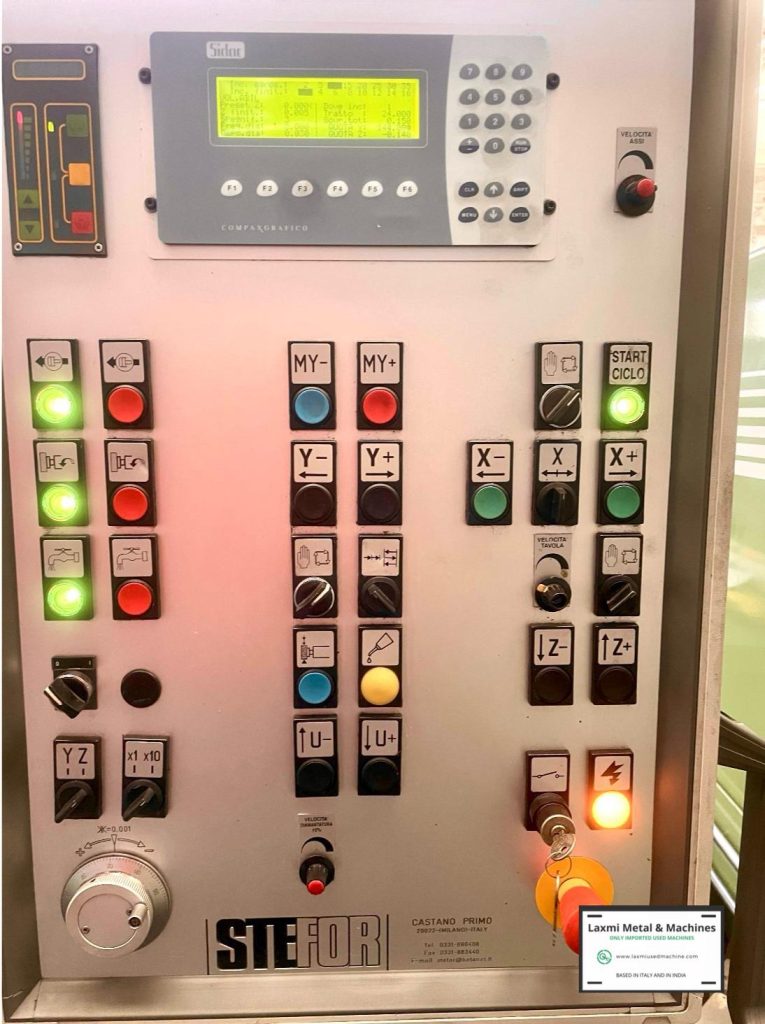 CNC SURFACE GRINDER, STEFOR - RTC 1500 U-CNC - Laxmi Metal & Machines ...