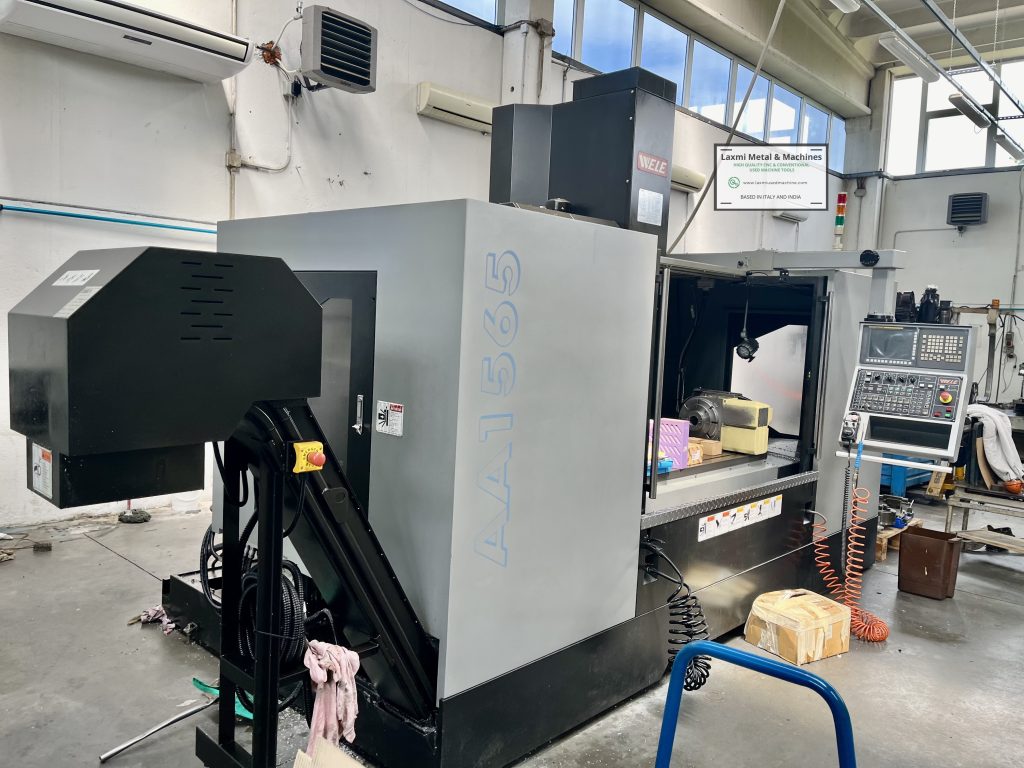 4 AXIS VERTICAL MACHINING CENTER, WELE - AA1565 - Laxmi Metal ...