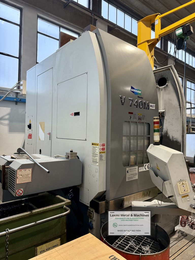 CENTRO DE TORNEADO VERTICAL CNC DE 3 EJES, DOOSAN - V740 M - Laxmi ...