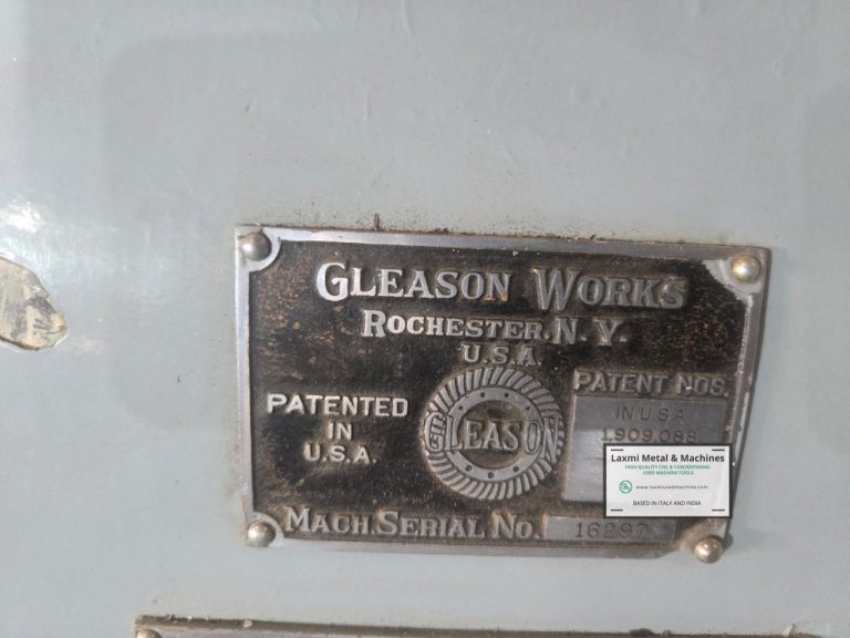 TESTER PER INGRANAGGI CONICI IPOIDALI, GLEASON - 13A - Laxmi Metal ...